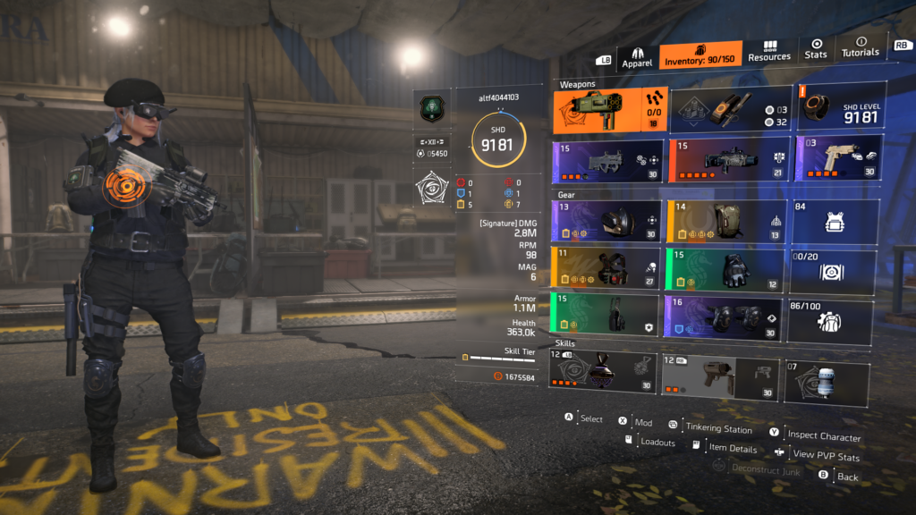 The Division 2 – Refactor Oxidizer Legendary Solo Build – OZMatrix.NET